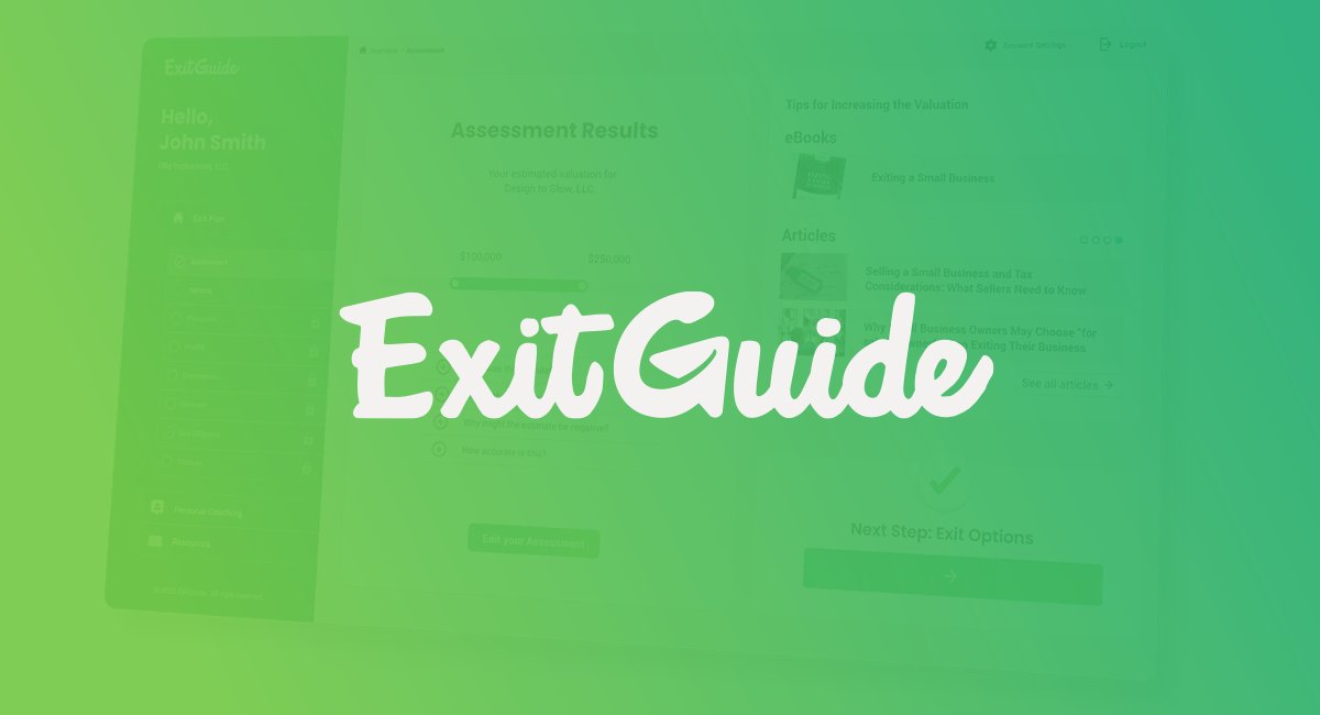 Create an exit plan so you can successfully sell your business